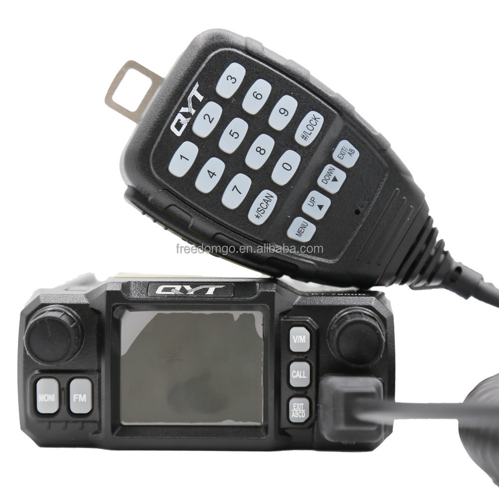 QYT KT-7900D 25W car mounted mobile two way radio base radio in vehicle ...