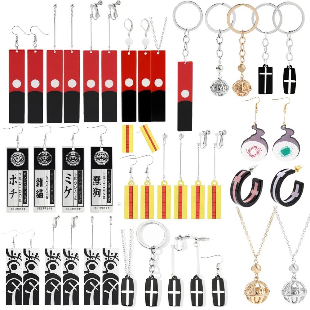 Anime Tokyo Revengers Cosplay Earrings Kazutora Mitsuya Wakasa Imaushi ...