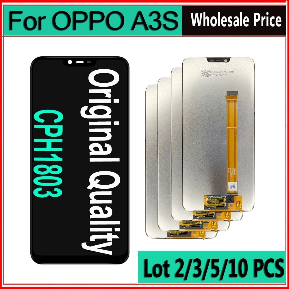 Wholesale 2/3/5/10 Piece/LOT Original LCD For OPPO A3S Display Touch ...