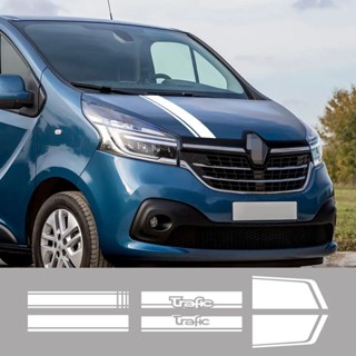 Car Hood Stickers For Renault Trafic 3 2 Camper Van Graphics Stripes ...