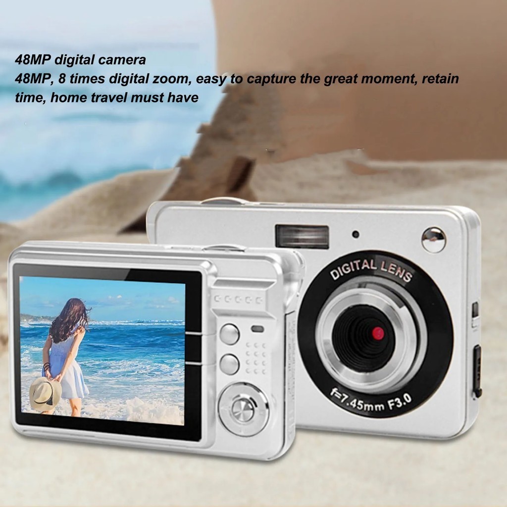 Compact Camera 4K Digital Camera Automatic Light Sensitization ...