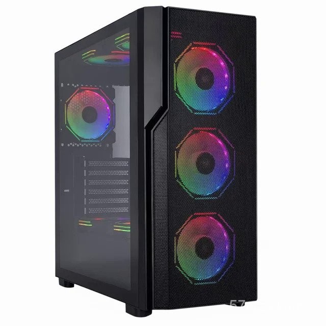 J70N SATE(C31)Computer Casing Desktop Custom EATX Tempered Glass RGB ...