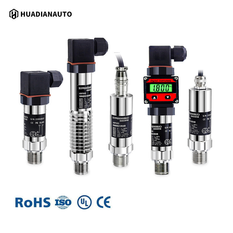 Pressure measuring instruments 4-20mA 0-10v rs485 pressure transmitter with ceramic oil gas ...