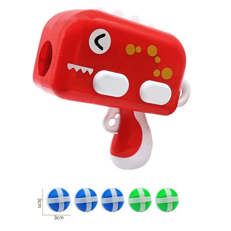 seckill Bullet Sports Fun Soft Toy Board Ball Dinosaur Indoor Toy Gun ...