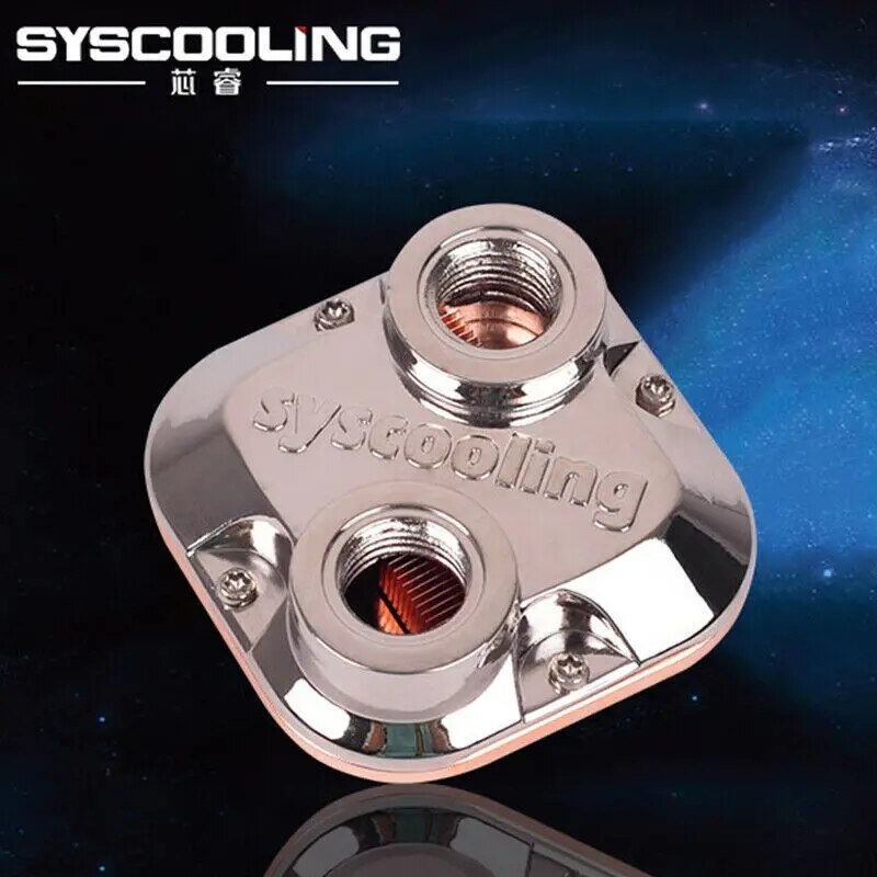 【Syscooling CPU Block Support Amd Intel Processor Heatsink Copper Water ...