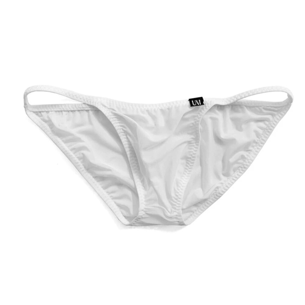 86r Men Briefs Sexy String Bikini Translucent Thong Gay Underwear Low Rise Male Underpants Sex