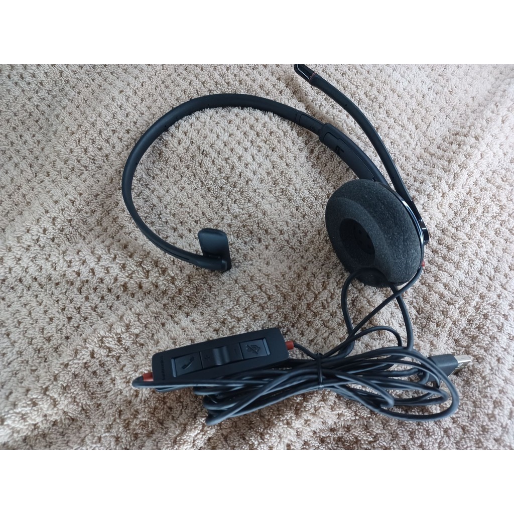 2024.seckill.COD Original Headset Center Work Cancelling Plantronics ...