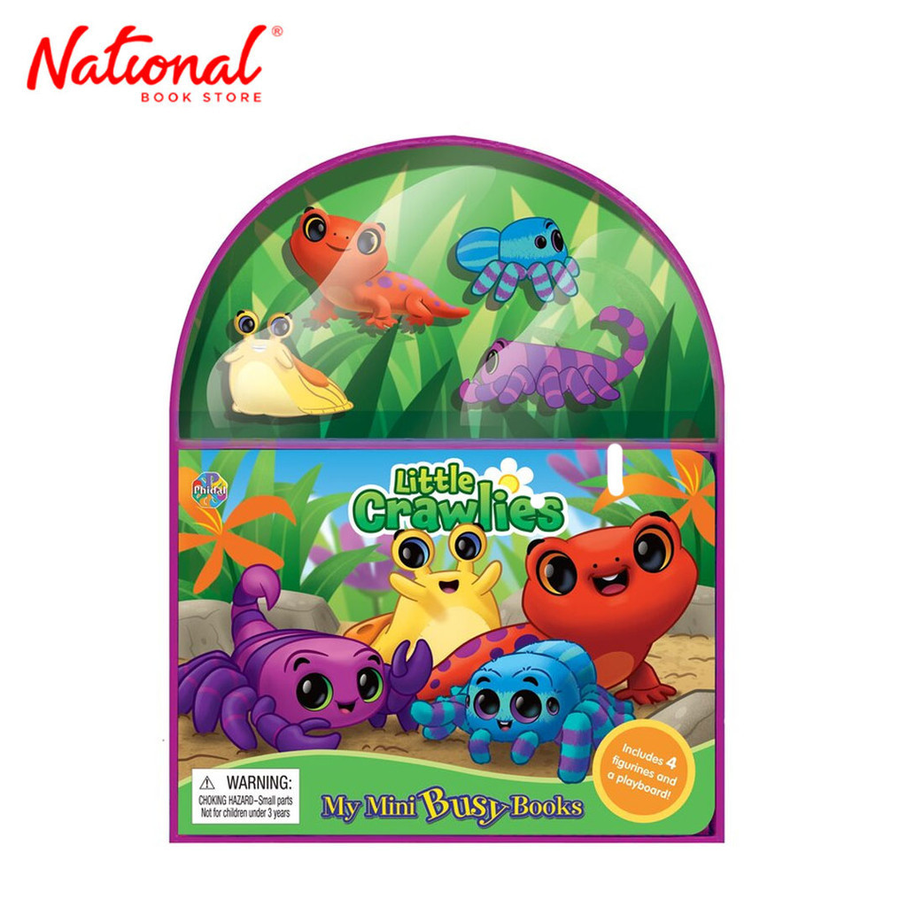 Little Crawlies Cuddly Critters Mini Busy - Board Book - Hobbies ...