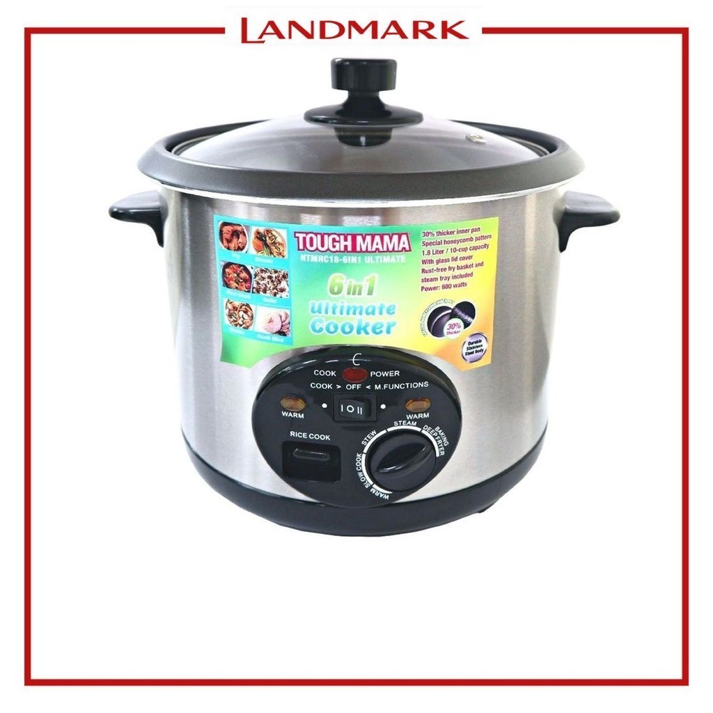 Tough Mama 6-in-1 Ultimate Multicooker 1.8L | Shopee Philippines