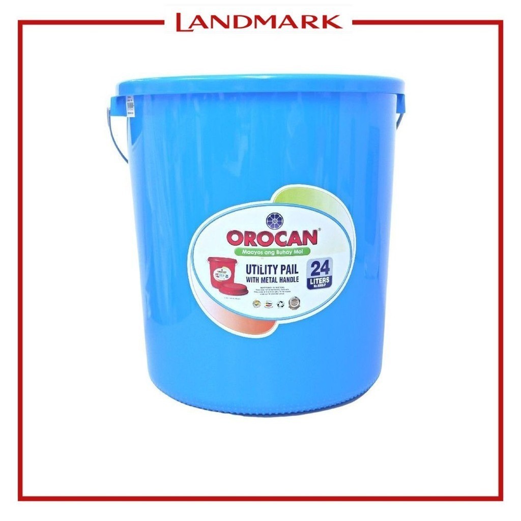 Orocan Class A Pail 24L - Blue | Shopee Philippines