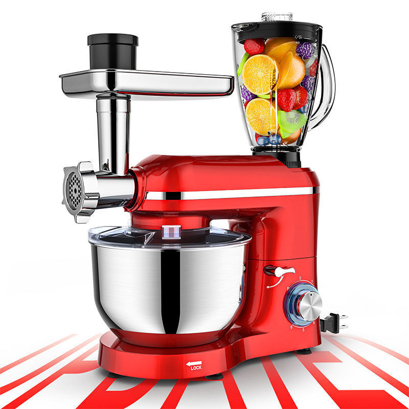 Mini cook machine Household dough kneading Silent multifunctional mixer ...
