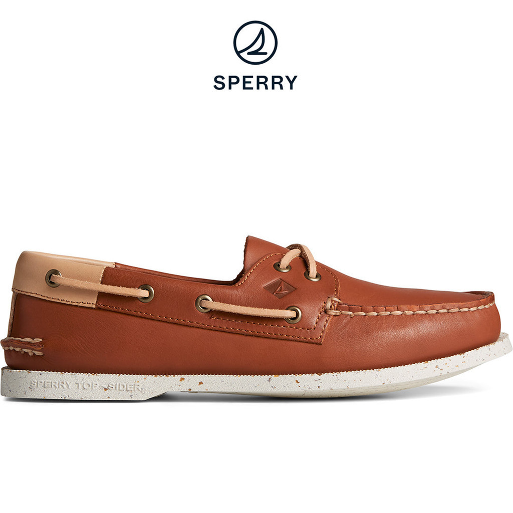 Sperry Men's Authentic Original™ Vegetable Re-Tanned Leather Boat Shoe ...