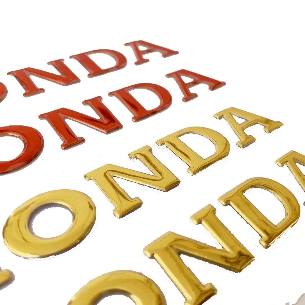 Motorcycle 3D Emblem Badge Decal Tank Wheel Sticker For Honda CB400 ...