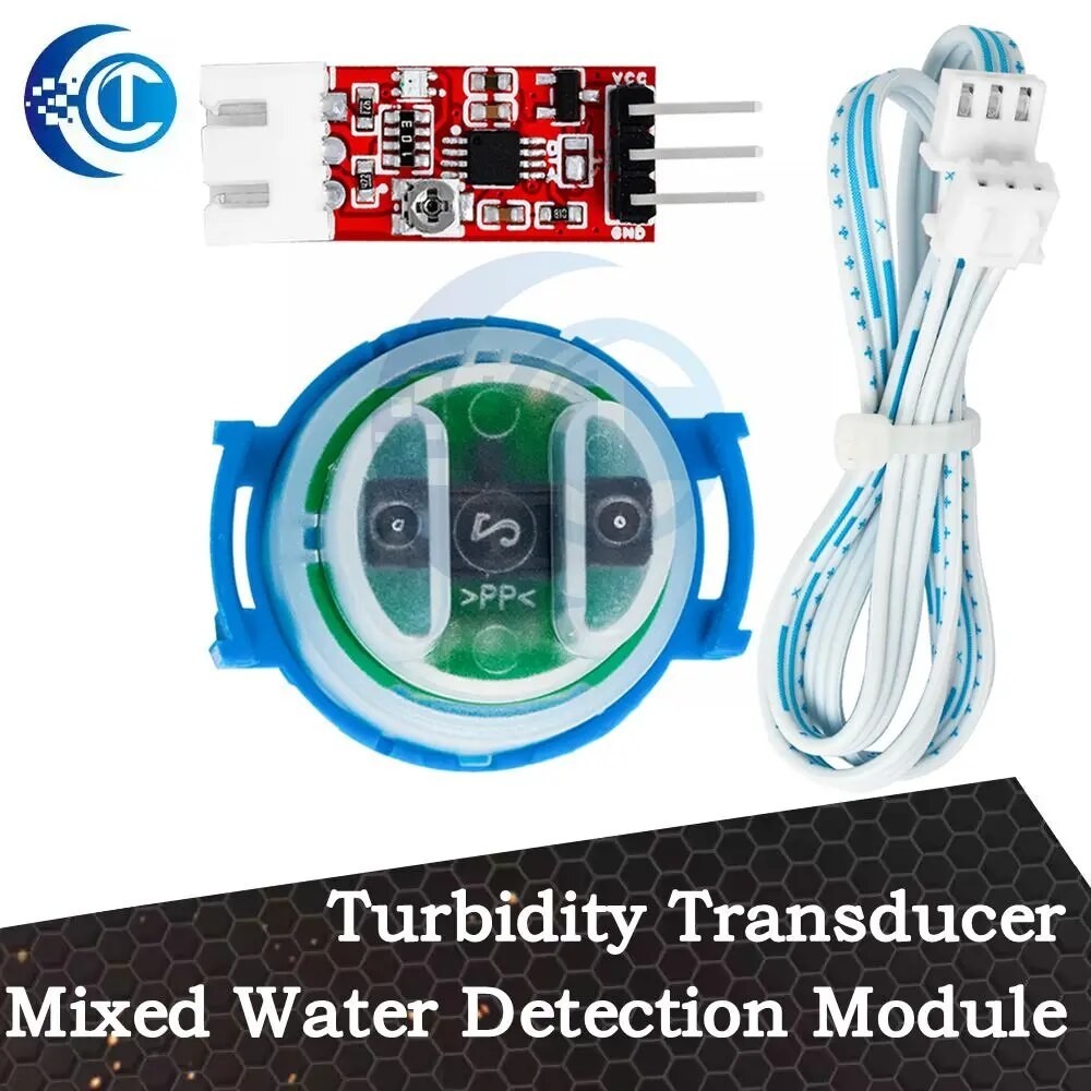 3.3-5V Turbidity Transducer Water Turbidity Module Mixed Water ...
