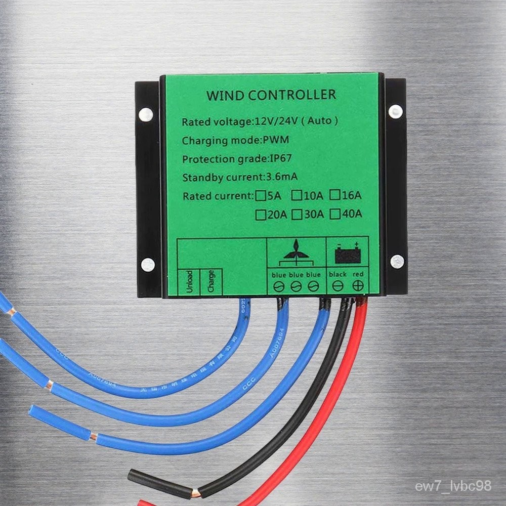 China Factory Price 12V 24V 48V PWM Wind Charge Controller 20A 30A For ...