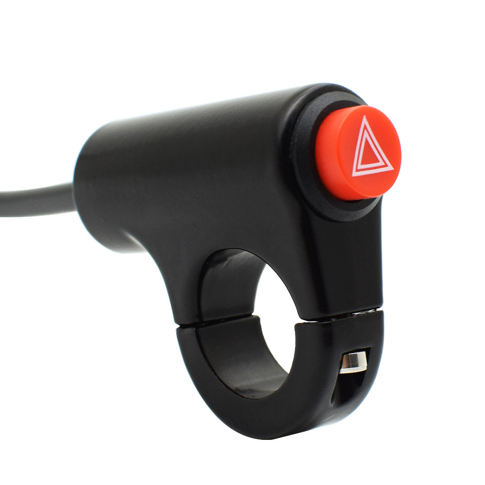 Motorcycle Switch Hazard Light Switch Button Electric Vehicle Double ...