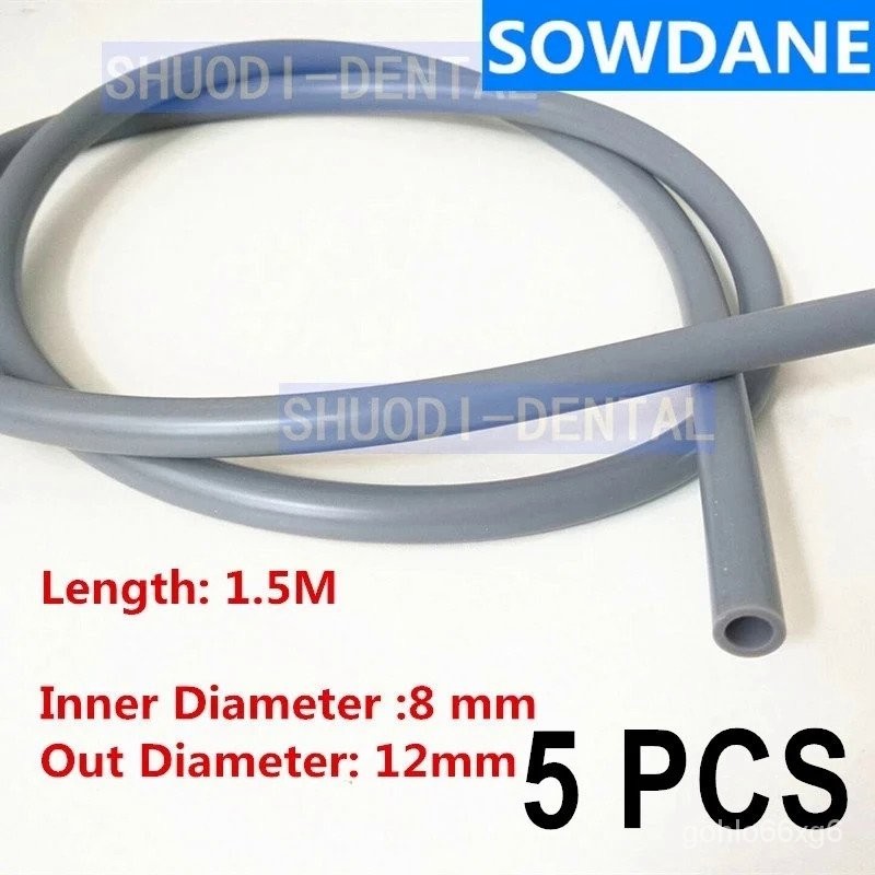 5pcs Dental Lab Autoclavable Tube tubing Hose pipes for Dental Saliva Ejector Suction low weak ...