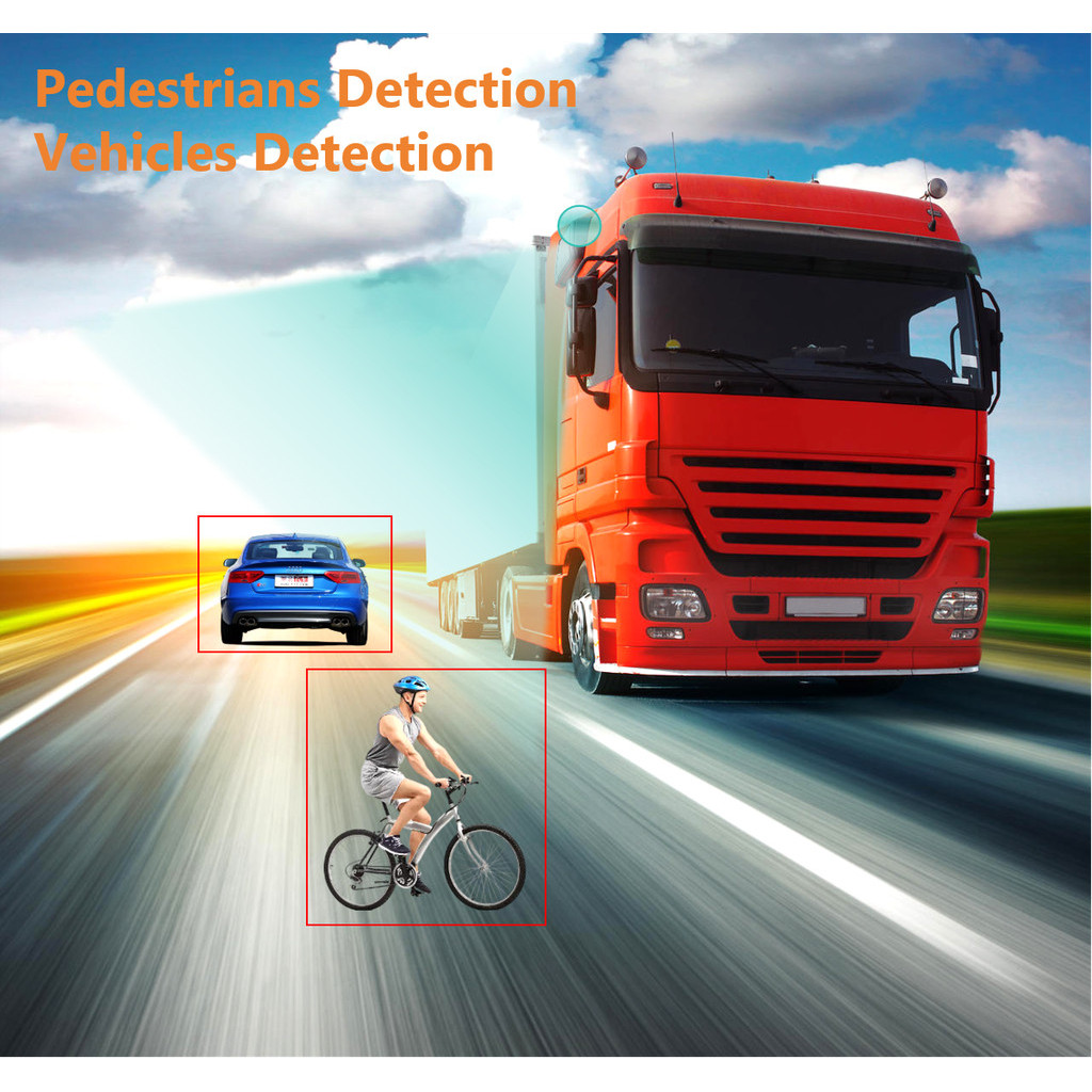 Duty Heavy Truck Bus Vehicle BSD AI Camera System Pedestrian Vehicle ...