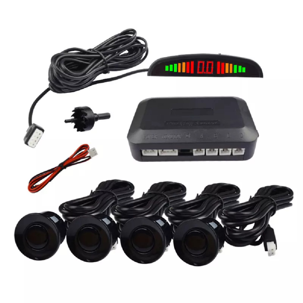 rearview 5-inch mirror display Sensor parking radar system Car ...