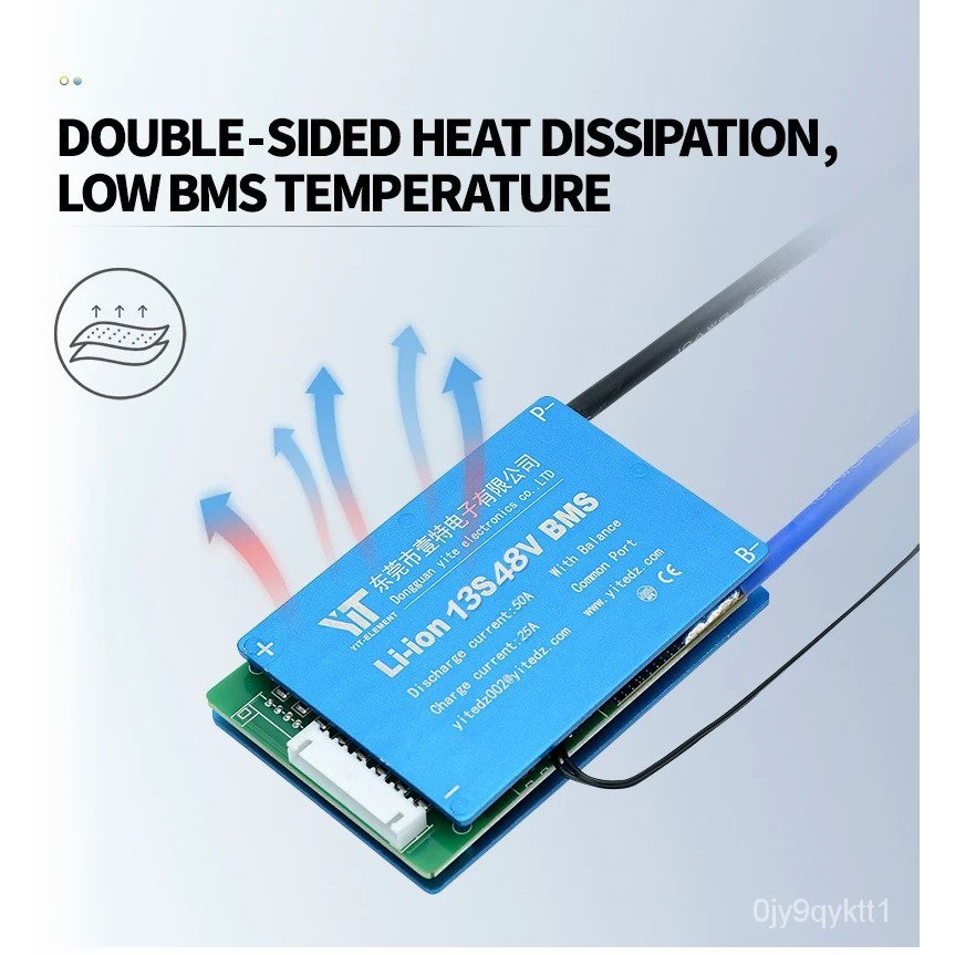 Lifepo4 and Li-ion Battery bms 3S 4S 7S 8S 10S 16S 17S 20S 13s 48v bms ...