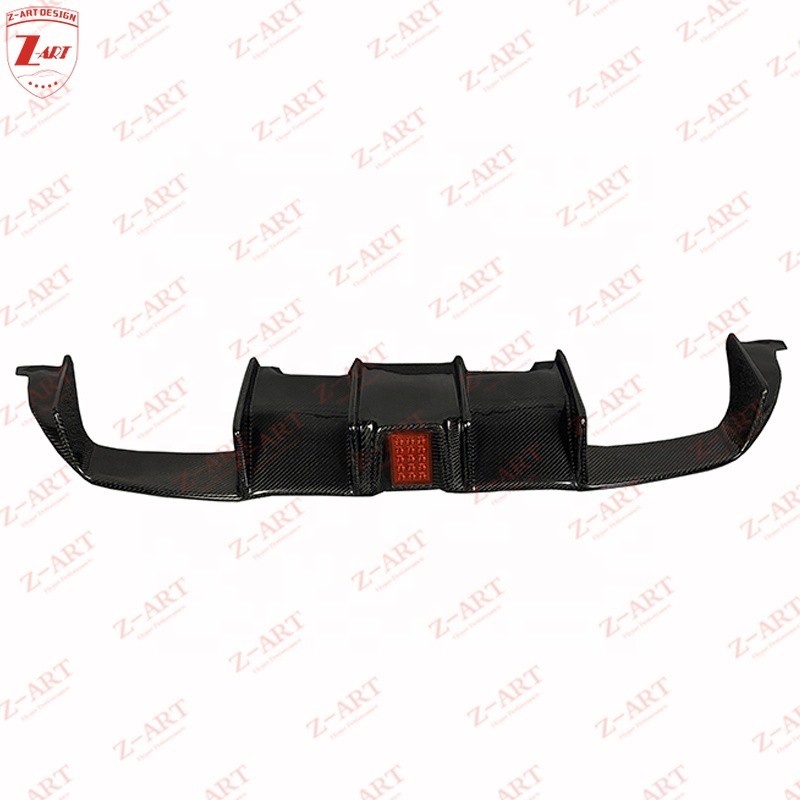 Z-ART M2 F87 carbon fiber rear chin for BMW M2 carbon fiber rear ...