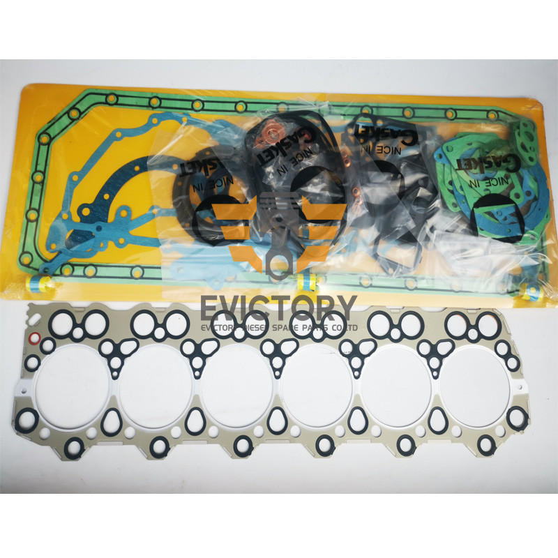 For mitsubishi S6A S6A-2 S6A2 cylinder head full complete gasket kit ...