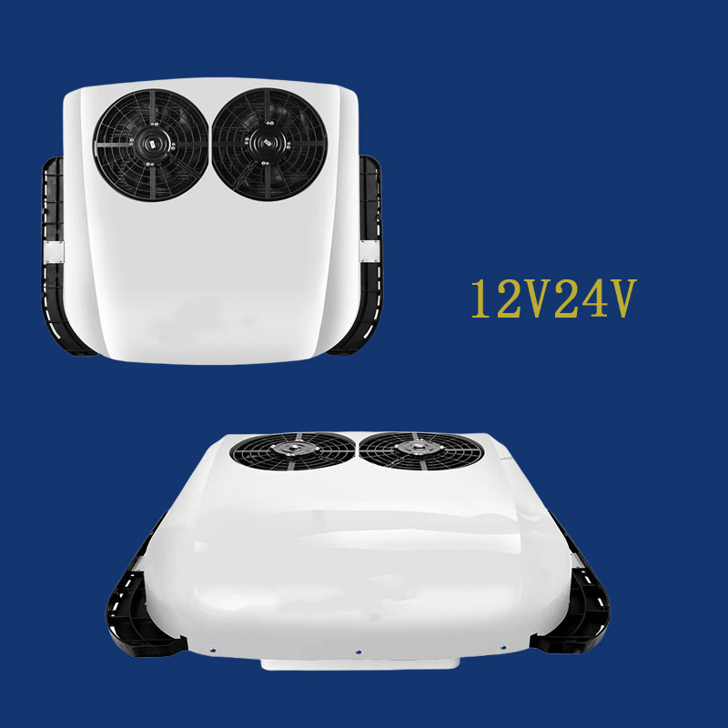 New Design Dual Fan 12 V 24 Volt Air Conditioner Sleeper Rooftop ...