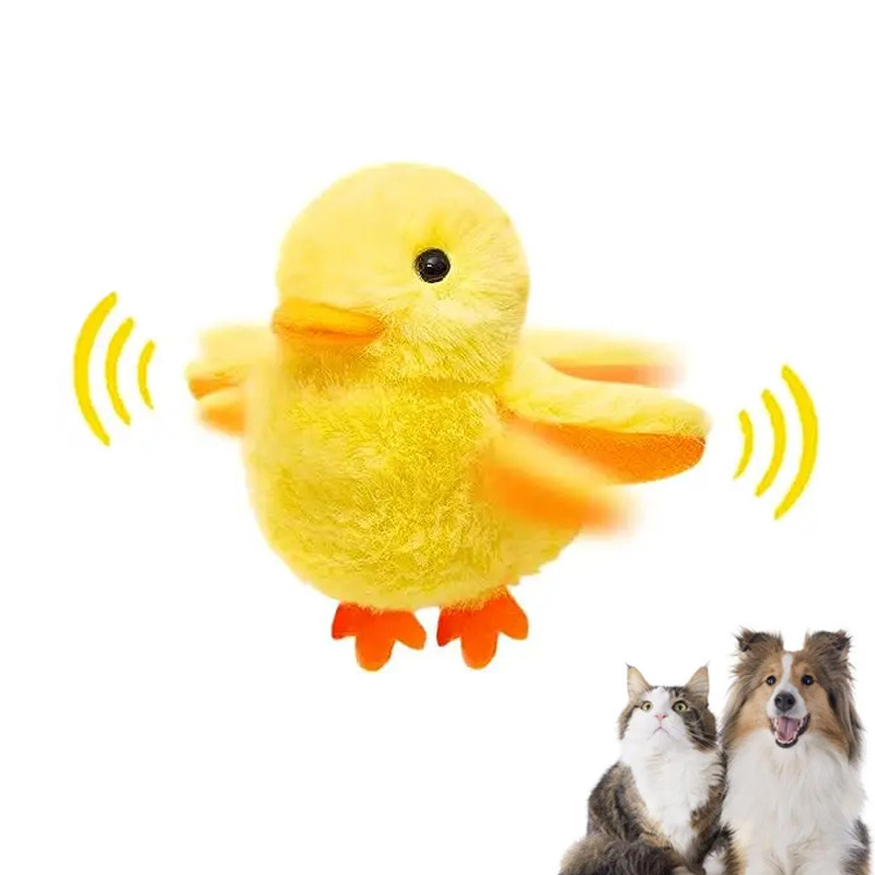 Flapping Duck Touch Activated Pet Toys Rechargeable for Indoor Cats ... Flapping Duck Touch Activated Pet Toys Rechargeable for Indoor Cats ...