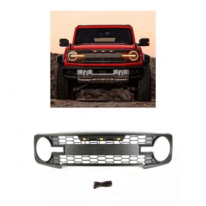 Gobison New Products 2021 2022 Bumper Raptor Mesh Grille for FORD ...