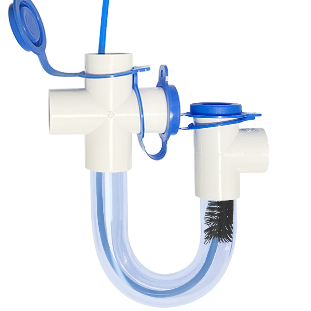 HVAC Usage 3/4 inch Pipe Fitting Condensate Drain Pan PVC U Trap ...