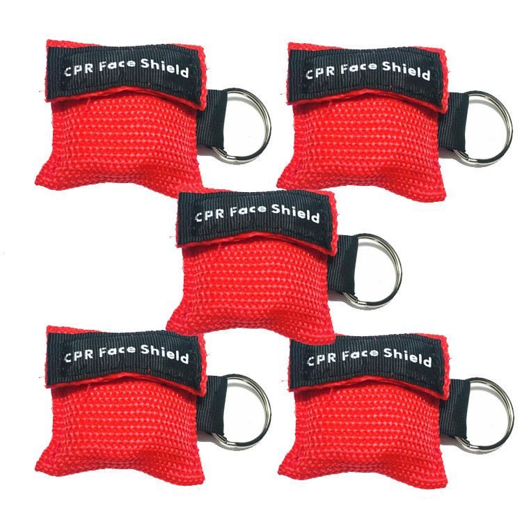 The American CPR Training key-ring type kit Keychain Mini CPR breathing ...