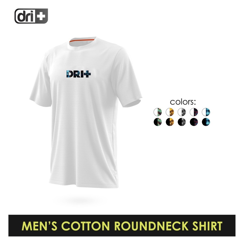 Dri Plus Men's Dragon Anti-Odor Sweat Wicking Cotton+ Shirt 1 pc ...
