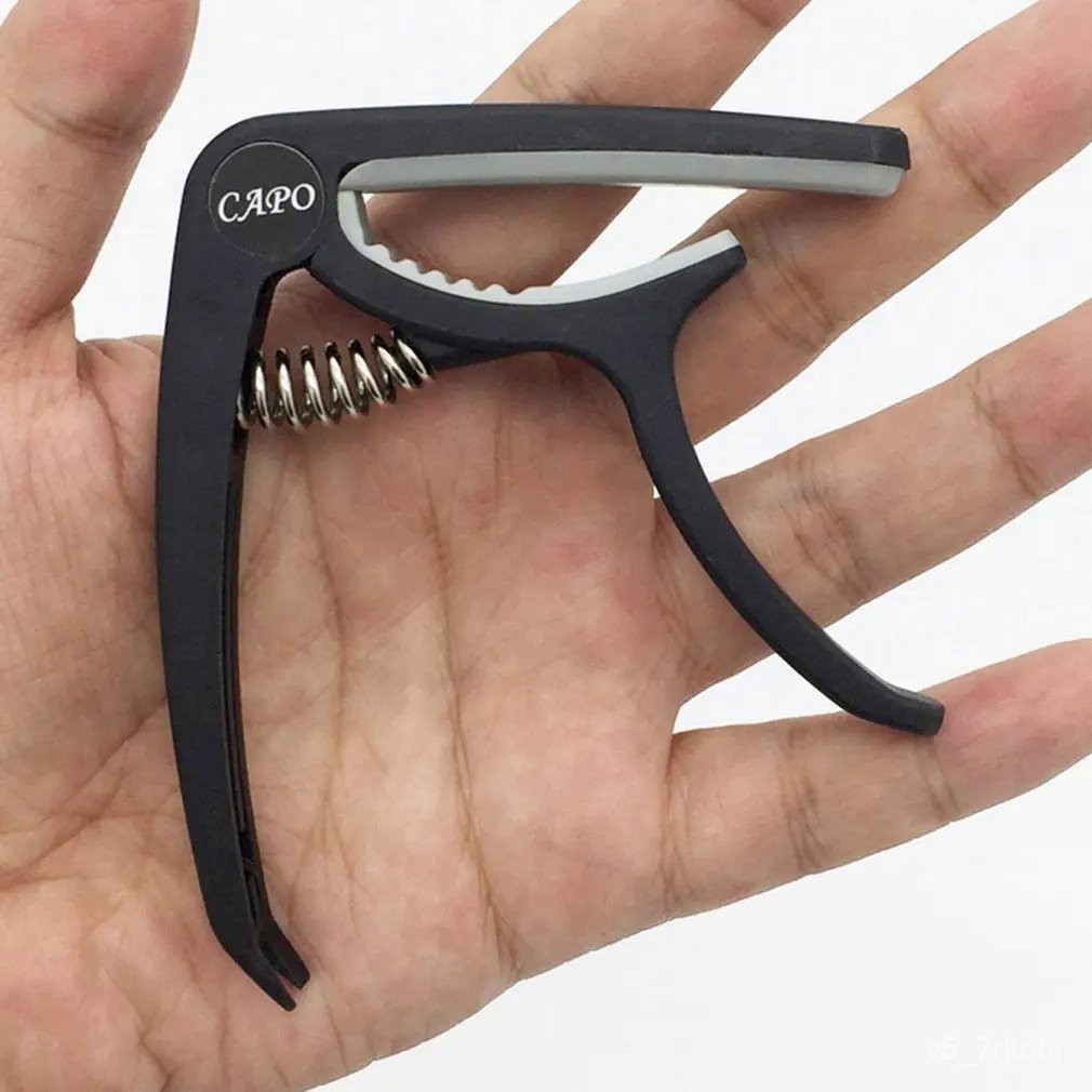 3 Colors Plastic Guitar Capo Super Easy To Use for 6 String Acoustic ...