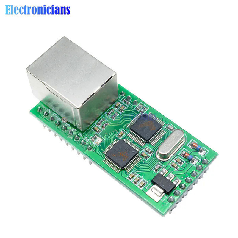 Ethernet to L RS232 Serial L to TCP / IP RJ45 UDP Network Converter ...