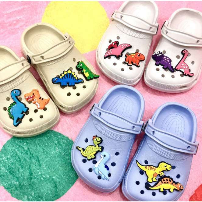 Dinosaur Kids Crocs Sandals Clogs Slippers For Baby Girls Boys with ...