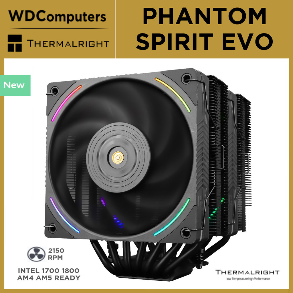 Thermalright PS120 SE Phantom Spirit 120 SE CPU Air Cooler, 7 Heat ...