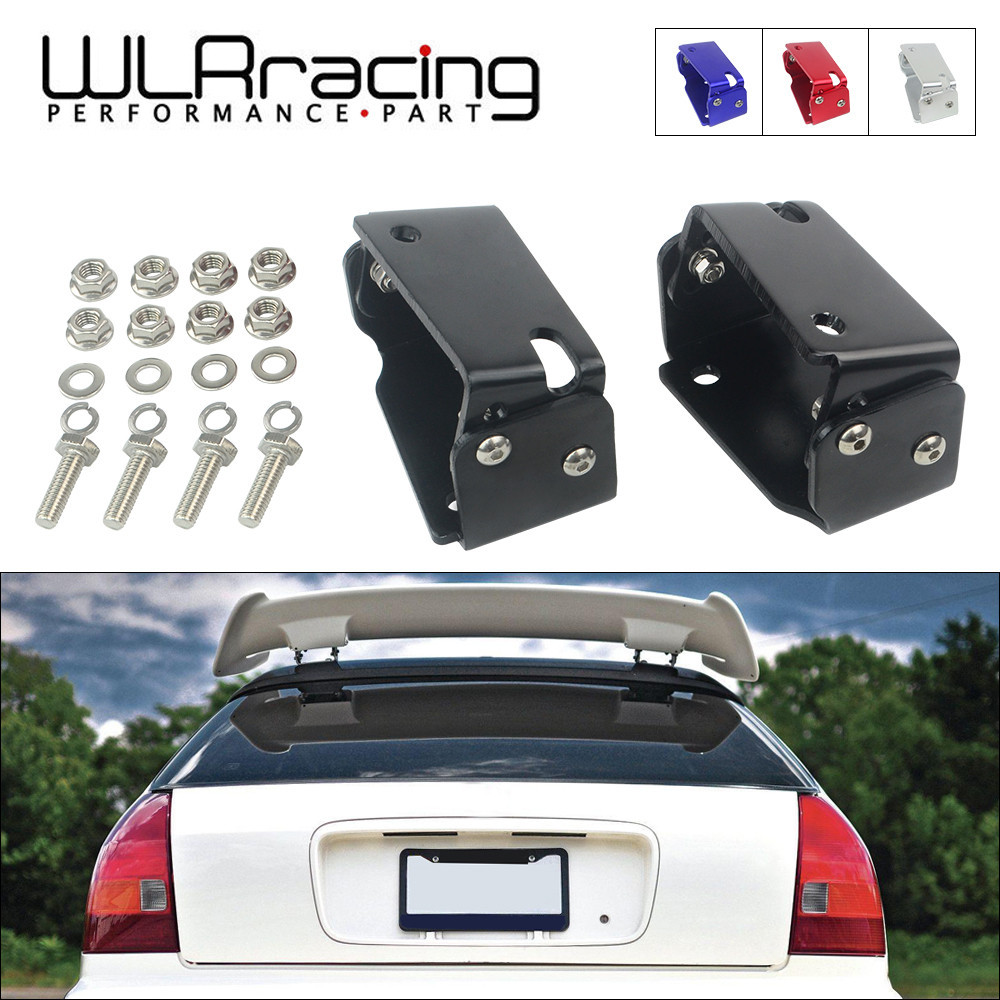 ۩WLR - For 96-00 Honda Civic EK9 3DR Type R Spoiler CTR Wing Riser Lift ...