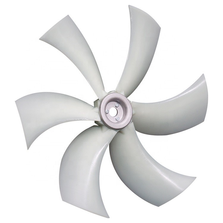 fan fittings 6 plastic axial impeller fan blade for Harvester ...