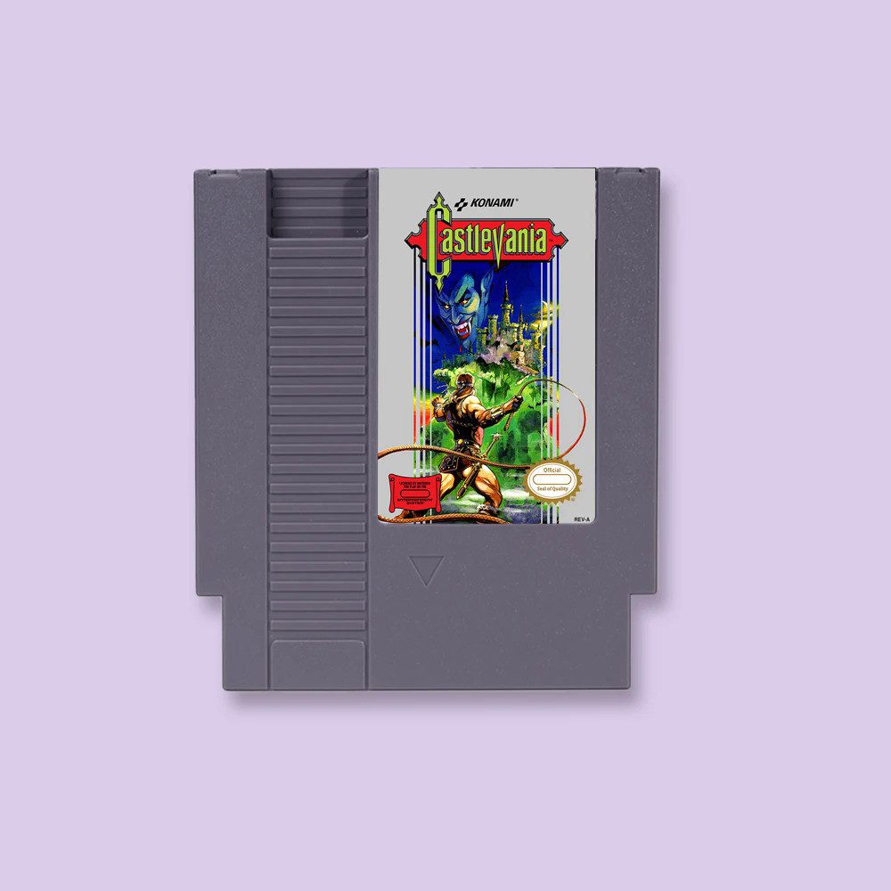 Castlevania Action Game Card for NES 72 Pins 8bit Console Video Game ...