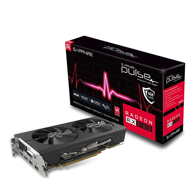 Brand New RX 580 Factory Price AMD RX 570 580 590 8GB GDDR5 Sapphire ...