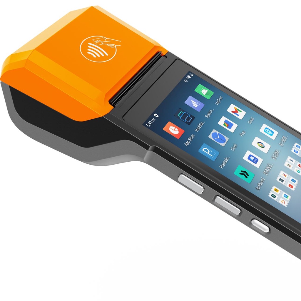 Mobile pos Android 13 handheld all-in-one terminal 5.5 inch touch ...