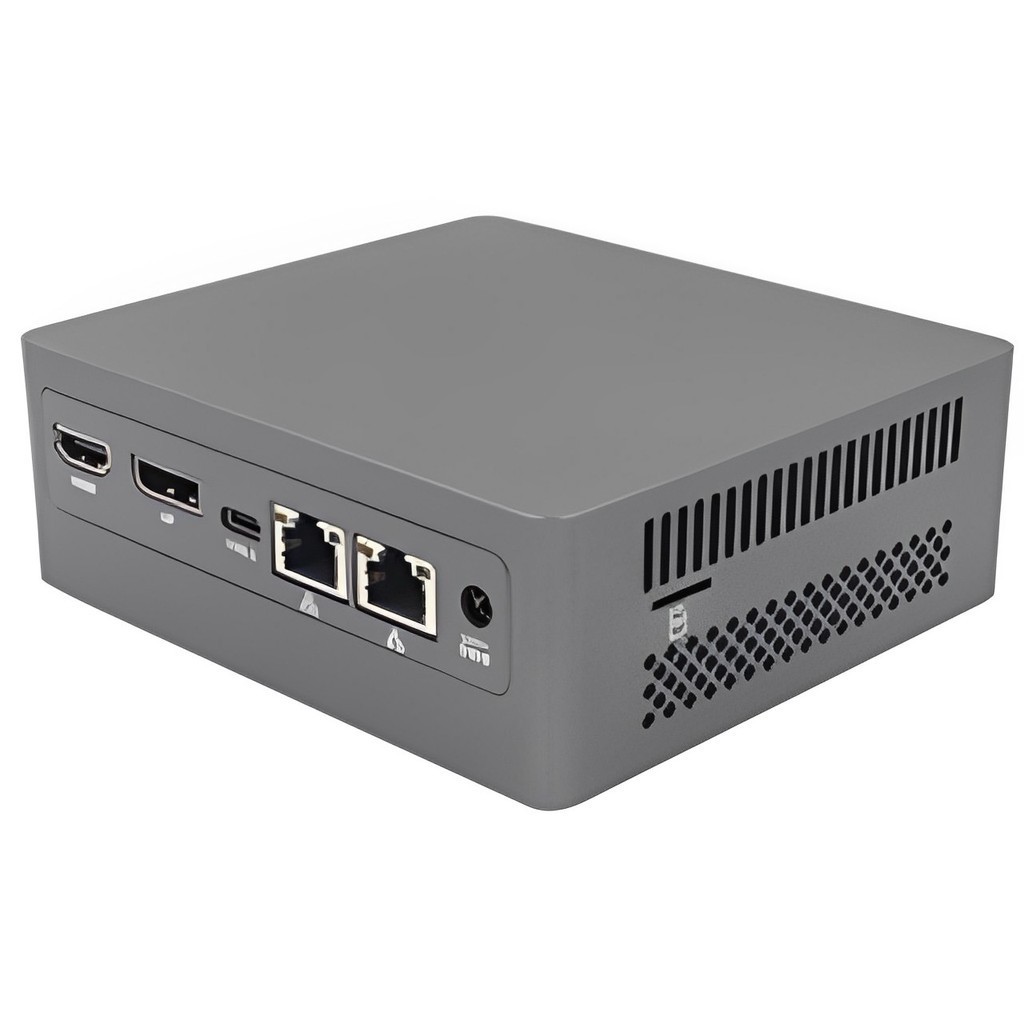 NUC Mini Computer N100 2 RJ45 Ethernet Ports Quad Cores DDR4 256GB SSD ...