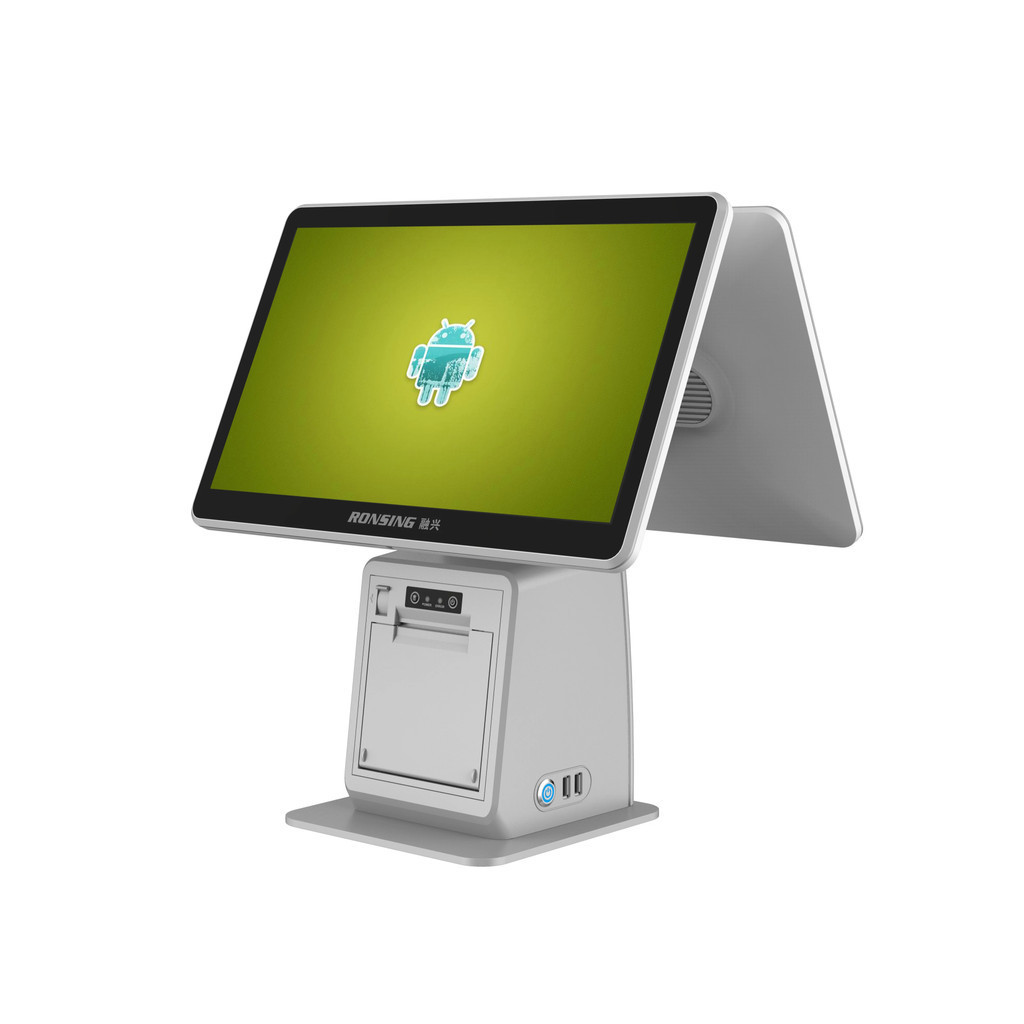 15.6'' Touch Screen All in One POS System Cash Register Touch Screen ...