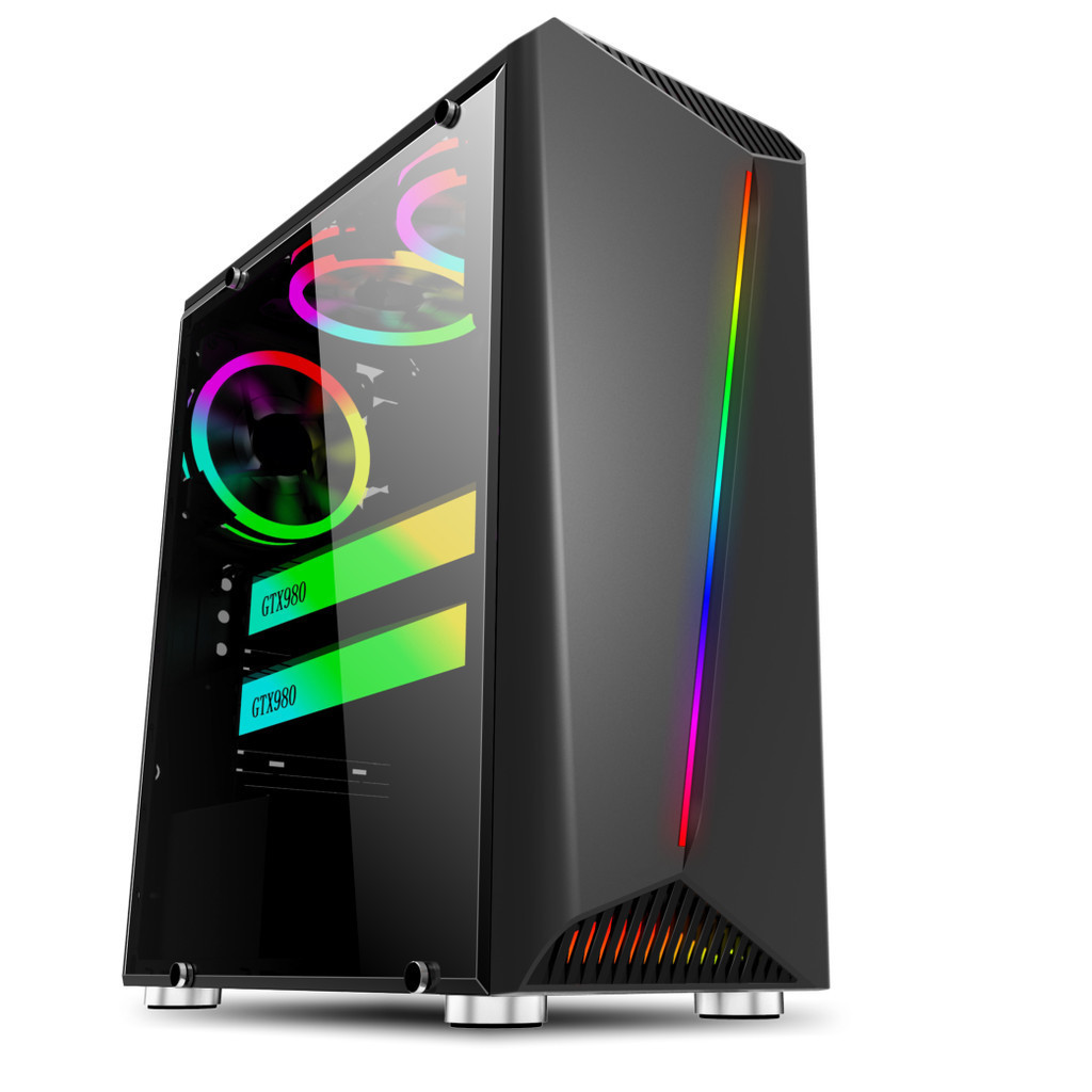 ATX fabrication branded price case cpu aluminium clear plastic towers ...