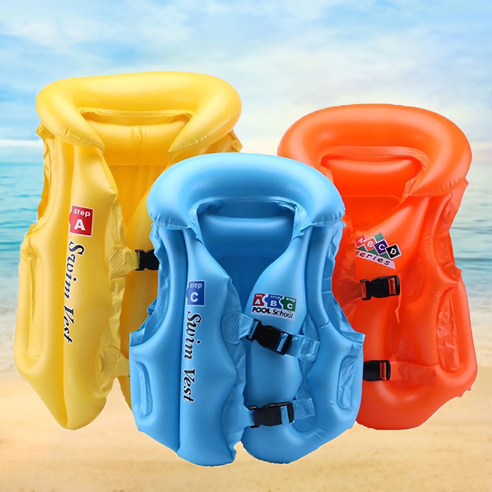 Hot Kids Swim Vest Life Jacket Swim Aid Floats Ultralight Floating ...