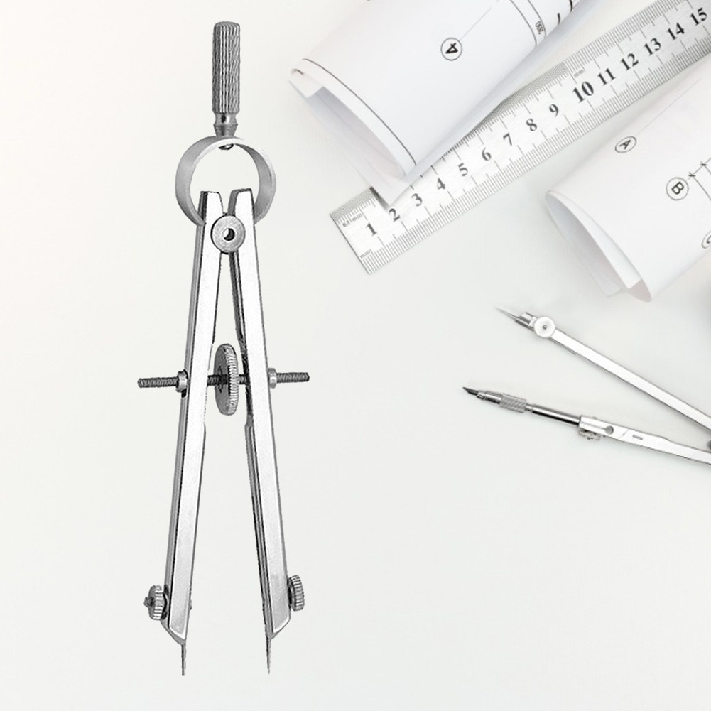 Professional Metal Compass Drawing Tools High Precision Bow Divider ...