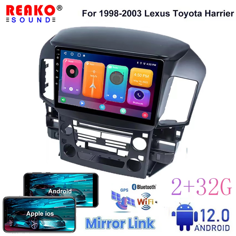 ♥REAKOSOUND Android Car Radio GPS Navigation Head Unit For Lexus RX300 ...