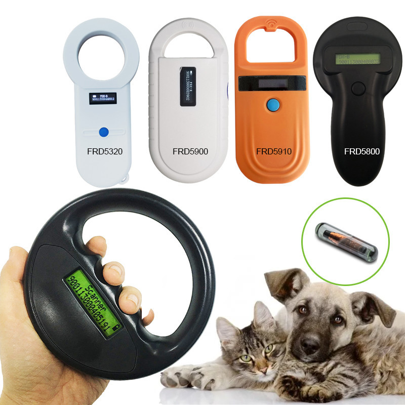 ISO CE,ROHS USB rechargeable RFID FDX-A,FDX-B microchip veterinary pet ...