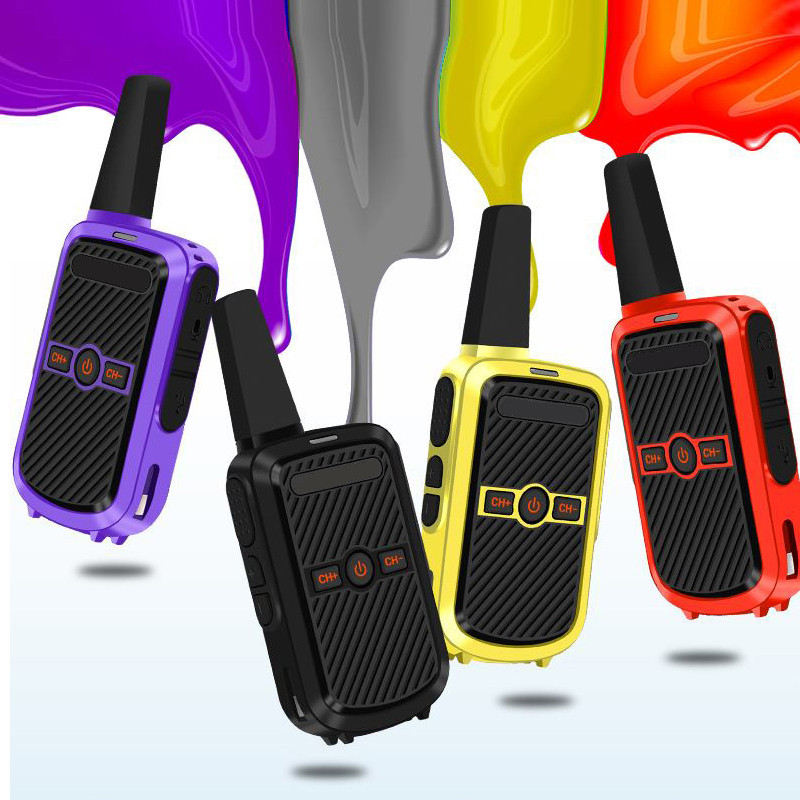 Rechargeable Micro USB Walkie Talkie 2 Way Receiver Kids Waki Taki With ...
