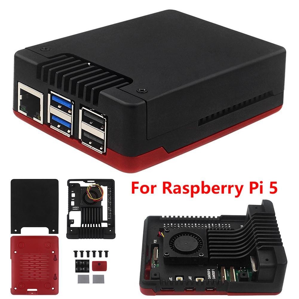 ♛For Raspberry Pi 5 Argon NEO 5 Case Aluminum Heatsink Case with PWM ...